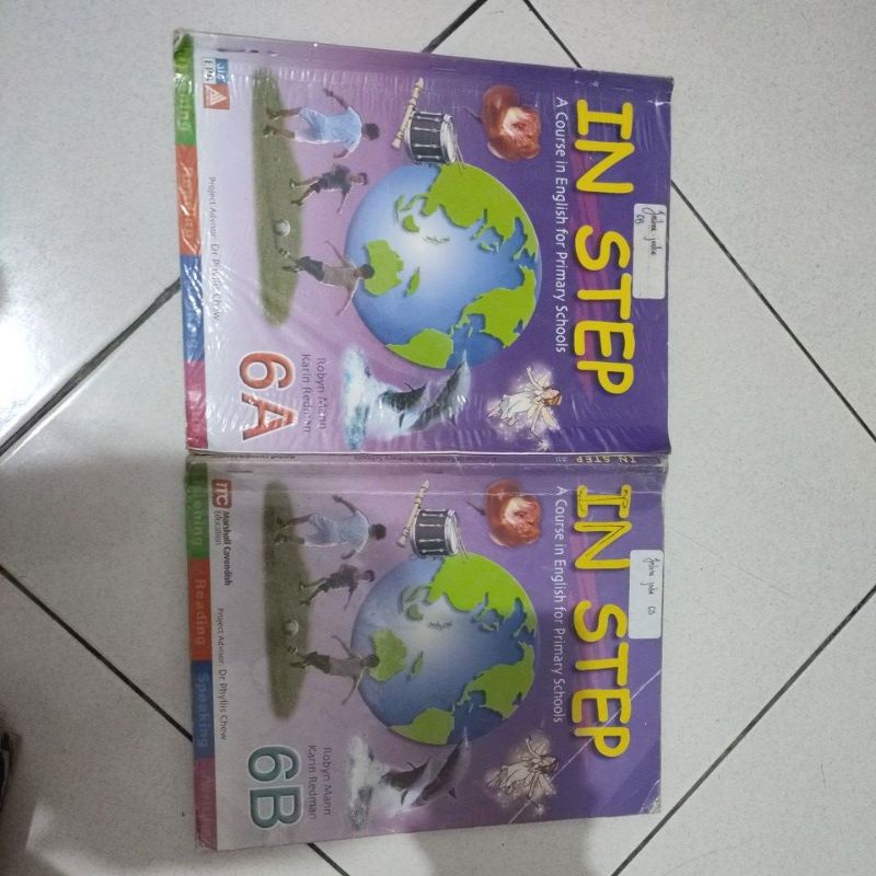 Jual INSTEP ENGLISH KELAS 6 SD ( 6A dan 6B ) | Shopee Indonesia