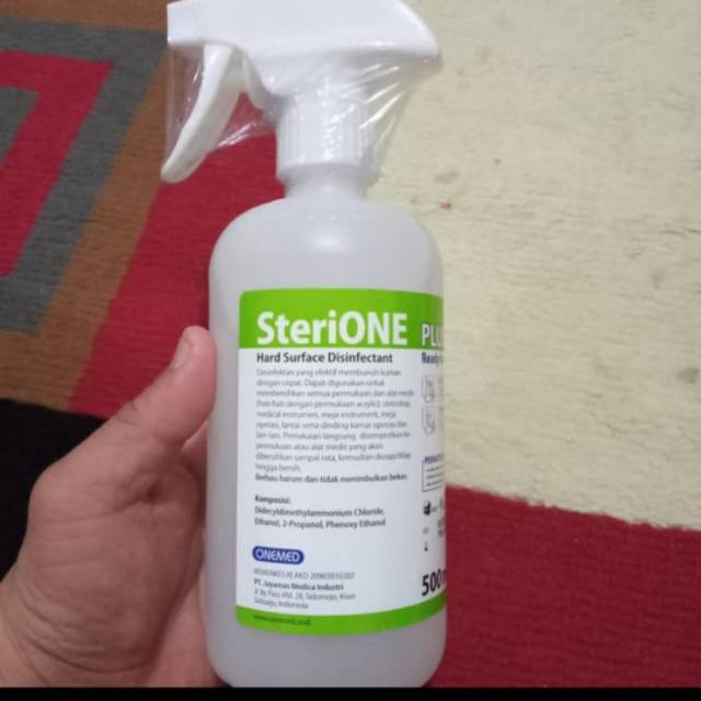 Jual SteriOne Plus 500 ml Onemed Spray Antiseptik Hand Sanitizer ...