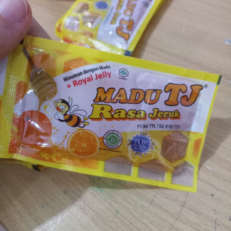 Jual MADU TJ RASA JERUK BOX SACHET 20GR X 12SACHET | Shopee Indonesia
