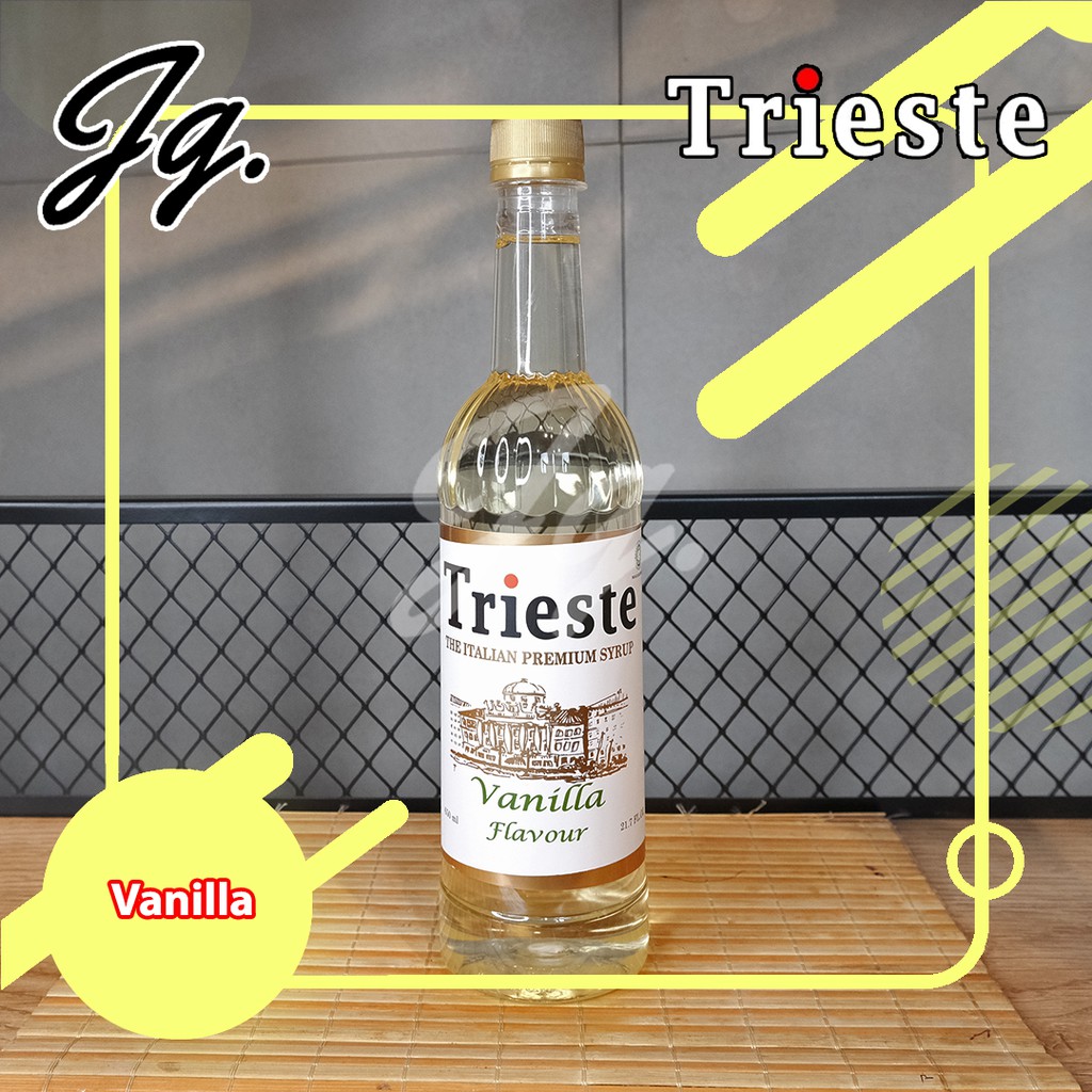 Jual Trieste Syrup Vanilla 650 ml - Trieste Sirup Vanilla | Shopee ...