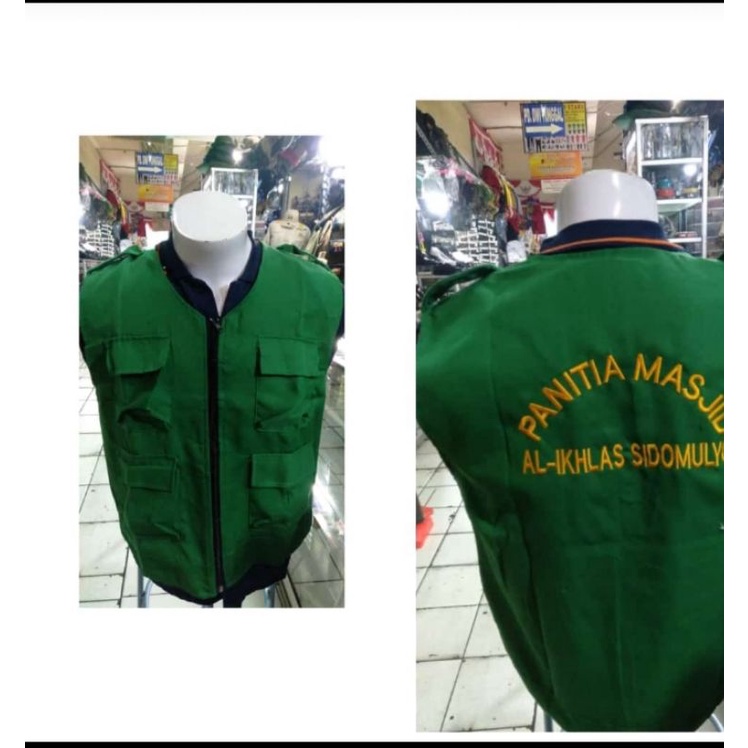 Jual rompi vest masjid#panitia masjid | Shopee Indonesia