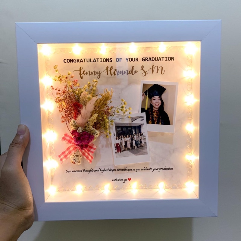 Jual Custom LED Bingkai Wisuda | Shopee Indonesia