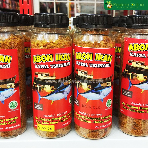 Jual Kapal Tsunami Abon Ikan Tuna Khas Aceh 100 gram | Shopee Indonesia