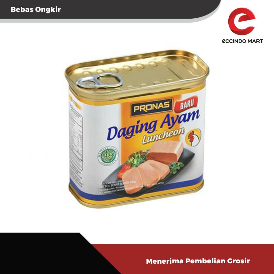 Jual Daging Kaleng / Pronas / Pronas Luncheon Ayam 340 gram | Shopee ...