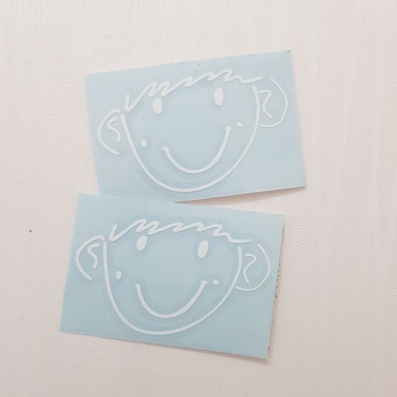 Jual Kim Seon Ho Draw Cutting Sticker Smile Aktor Korea Shopee Indonesia