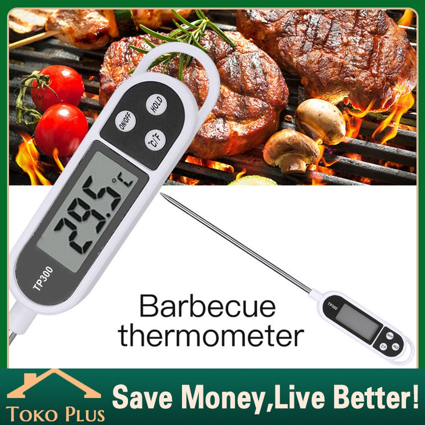 Jual Termometer Digital Pengukur Suhu Makanan BBQ Minuman Food ...