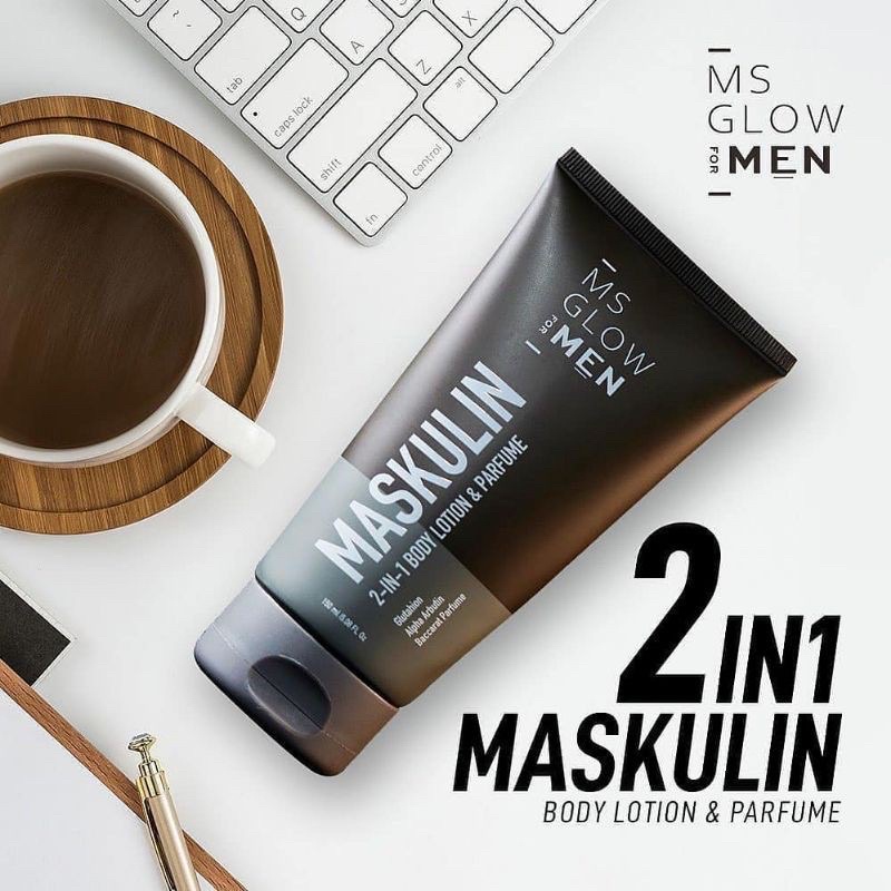 Jual Lotion Maskulin MS Glow Men | Shopee Indonesia