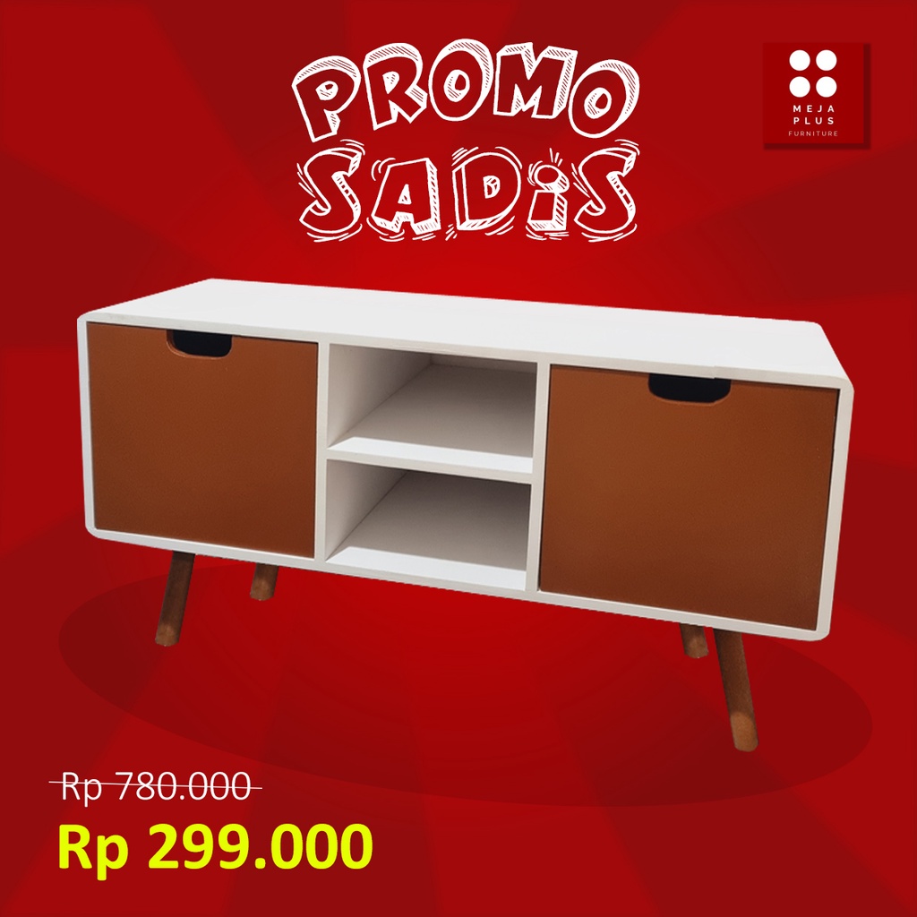 Jual Meja TV Minimalis Venice Buffet TV Murah Dengan Laci | Shopee ...