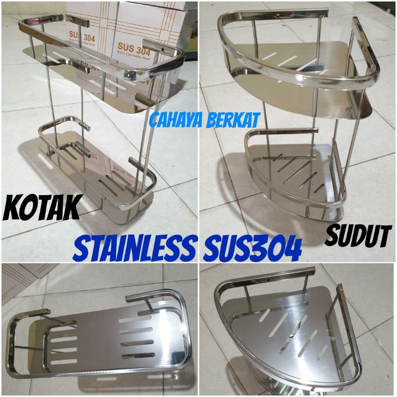 Jual Rak sabun stainless sus304 TEBAL anti karat PROMO TERMURAH ...