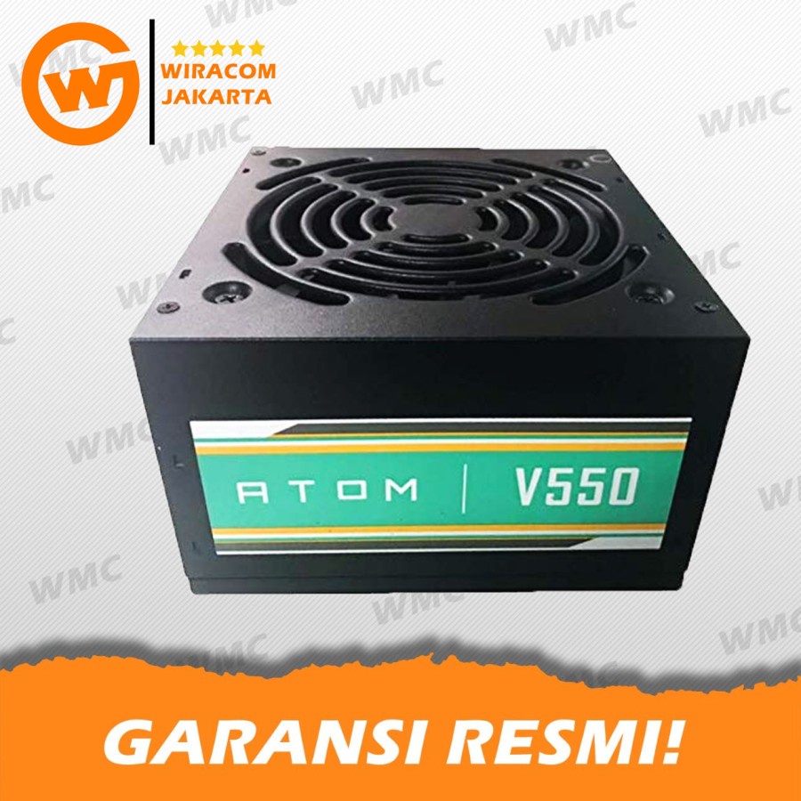 Jual Power Supply Antec ATOM 550W - V550 (Efficiency 80%) 2 Years ...