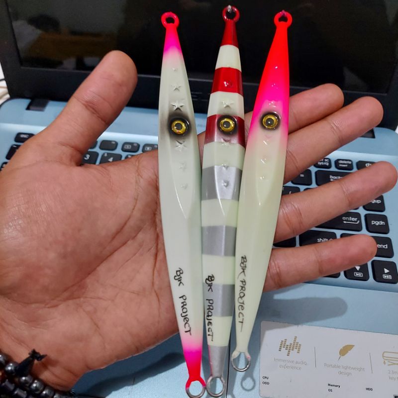 Jual METAL JIG SUPER STAR 60g FULL GID NEW JIGGING MASTER | Shopee ...