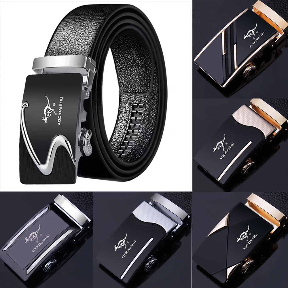 Jual BERGARANSI Kulit Asli Ikat Pinggang Pria Belt Pria Gesper Pria ...