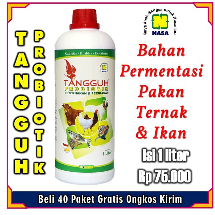 Jual TANGGUH Probiotik Pakan Ternak TAPRO MEMBUAT PERMENTASI PAKAN ...