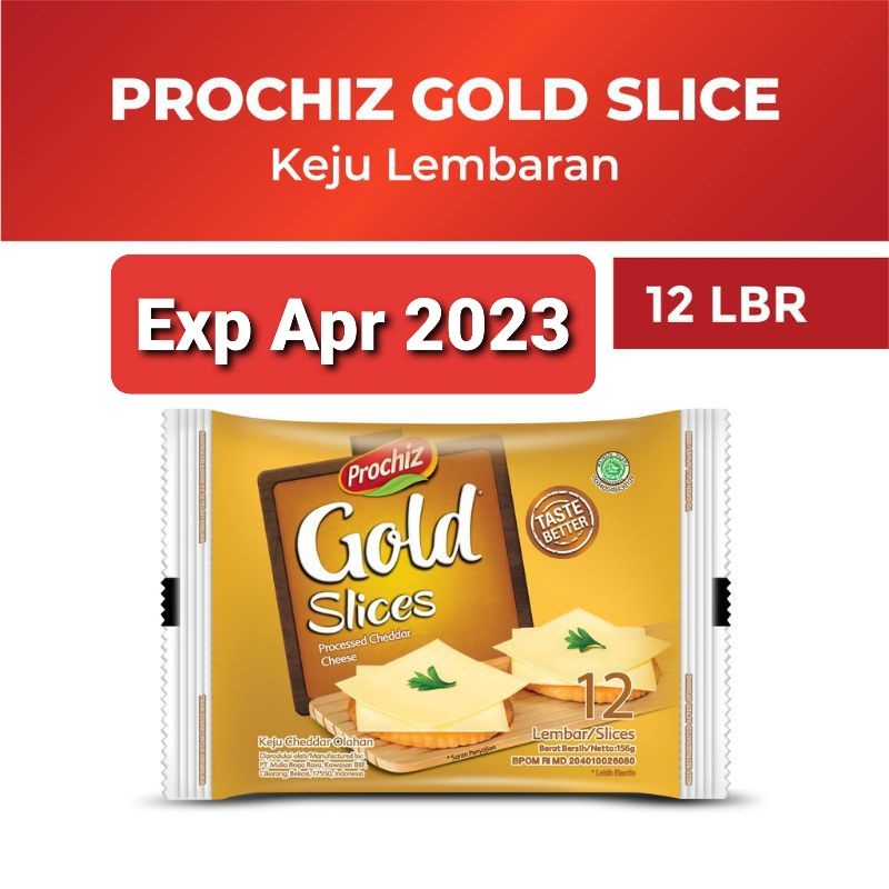 Jual PROCHIZ SLICES GOLD-PROCHIZ GOLD SLICES | Shopee Indonesia