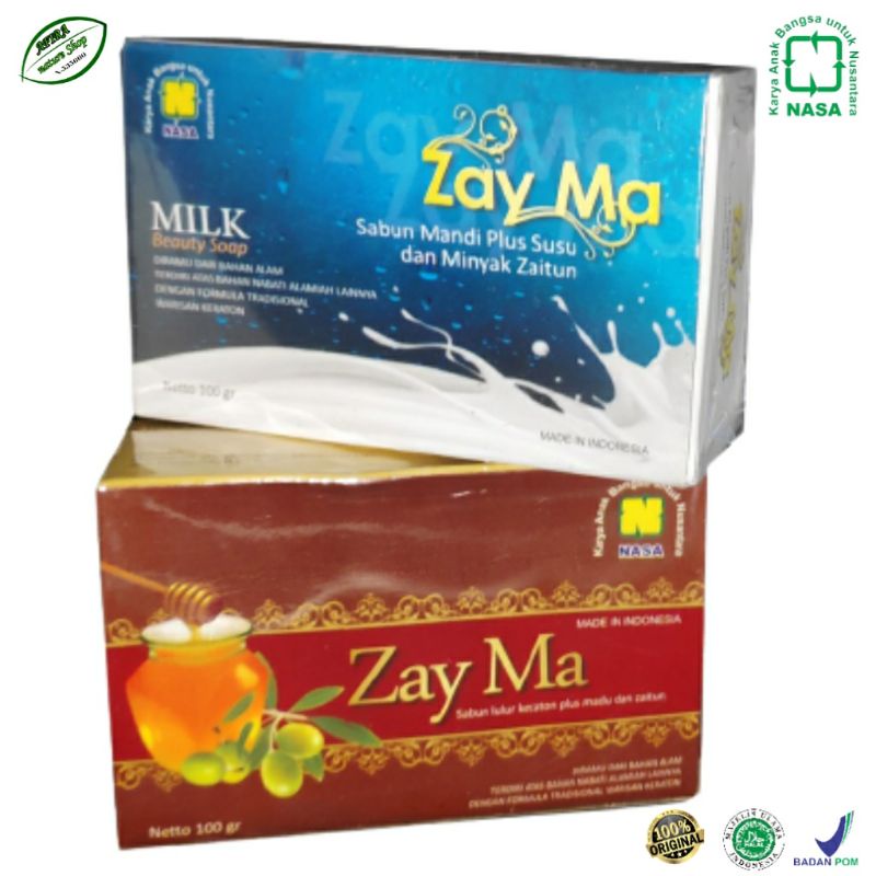 Jual Zay Ma Milk Beauty Soap Dan Sabun Lulur Zaitun + Madu Nikmati ...