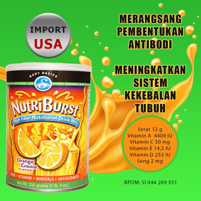 Jual EX303 Nutriburst Synergy - Vitamin Import USA - Vitamin Buat Kekebalan Tubuh | Shopee Indonesia