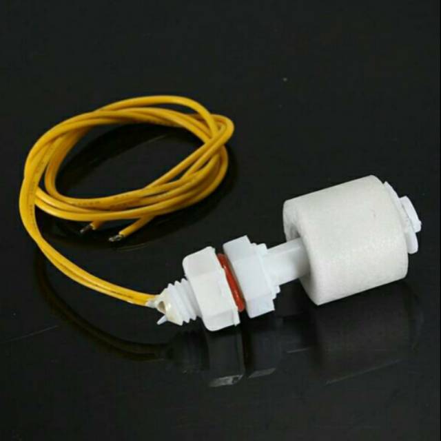 Jual PP Liquid Water Level Sensor Float Switch Down White | Shopee ...