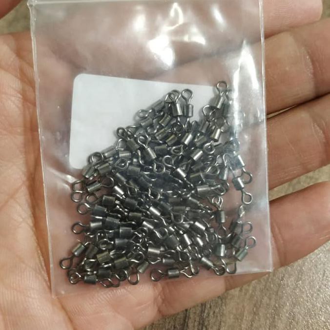 Jual SWIVEL / KILI KILI PANCING size 6 (12mm) isi 50PCS | Shopee Indonesia