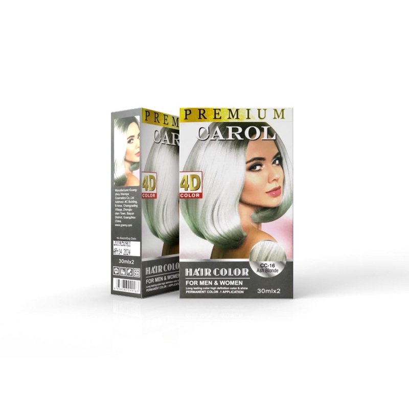 Jual Carol hair color cc-16 ash blonde | Shopee Indonesia
