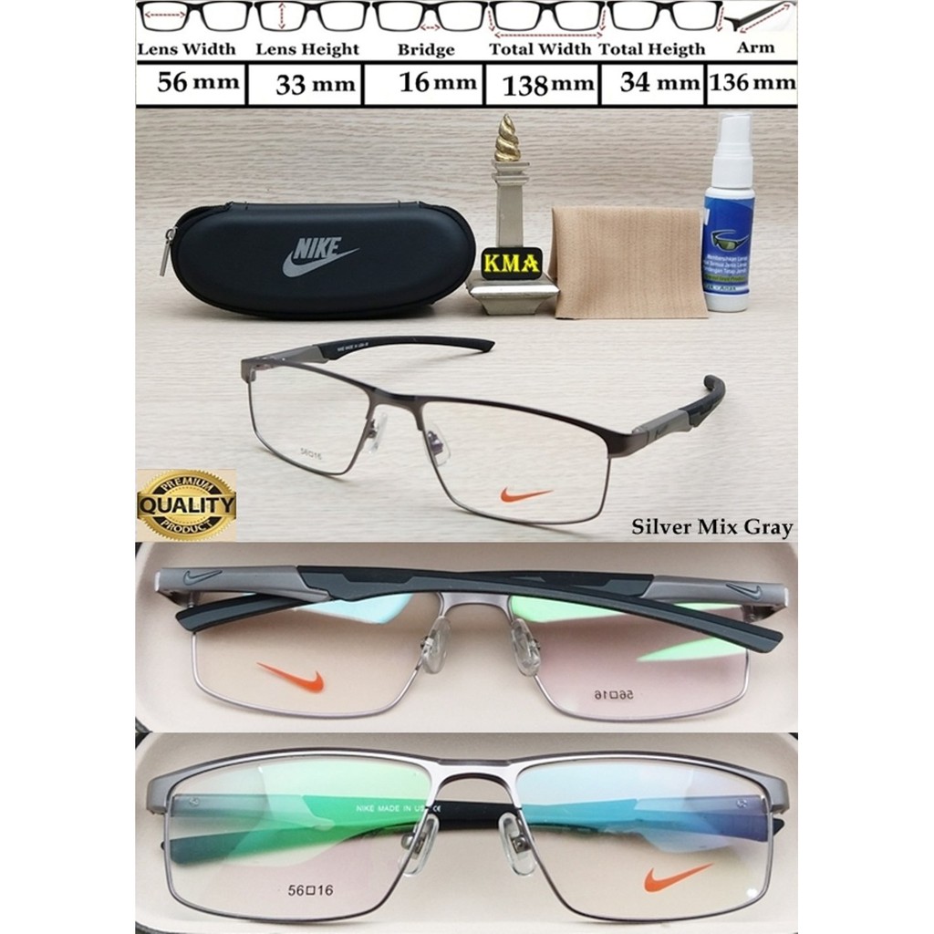Jual kacamata NIKE PEGASUS frame kacamata minus nike premium frame nike ...