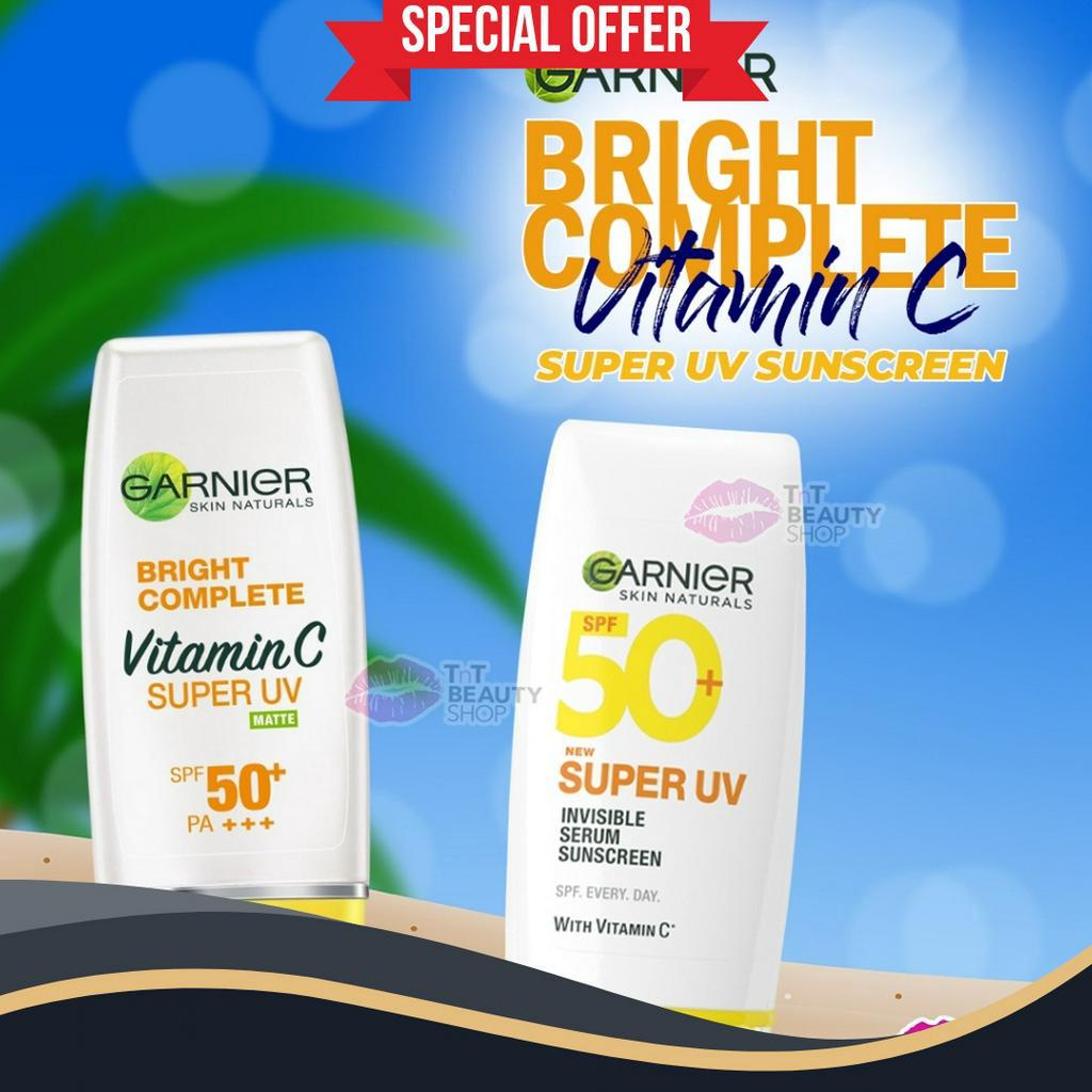 Jual PRODUCT TERPOPULER Garnier Super UV Spot Proof SPF 5 PA 3ml ...