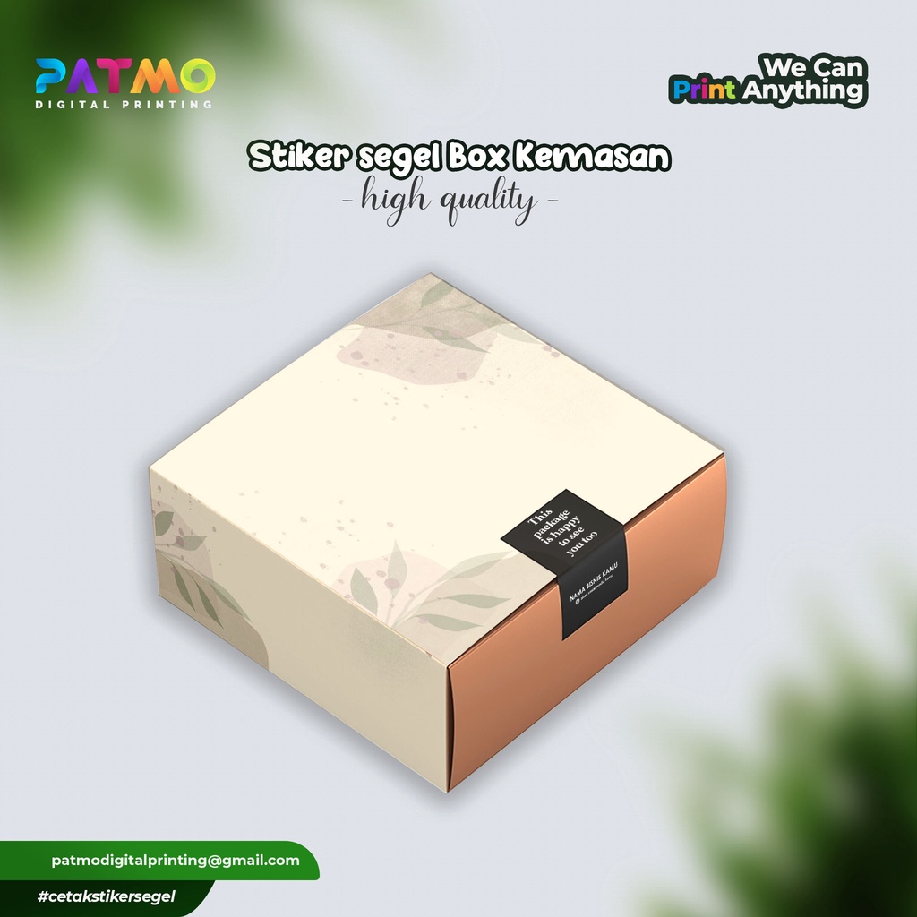 Jual STIKER SEGEL KEMASAN / PACKAGING SEAL / STIKER SEGEL PACKAGING ...
