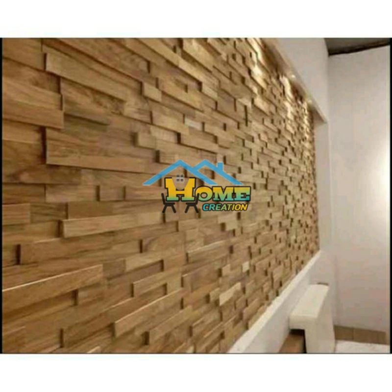 Jual Panel Dinding 3D - Wall Panel - Walpaper Dinding Kayu - Wood Panel ...