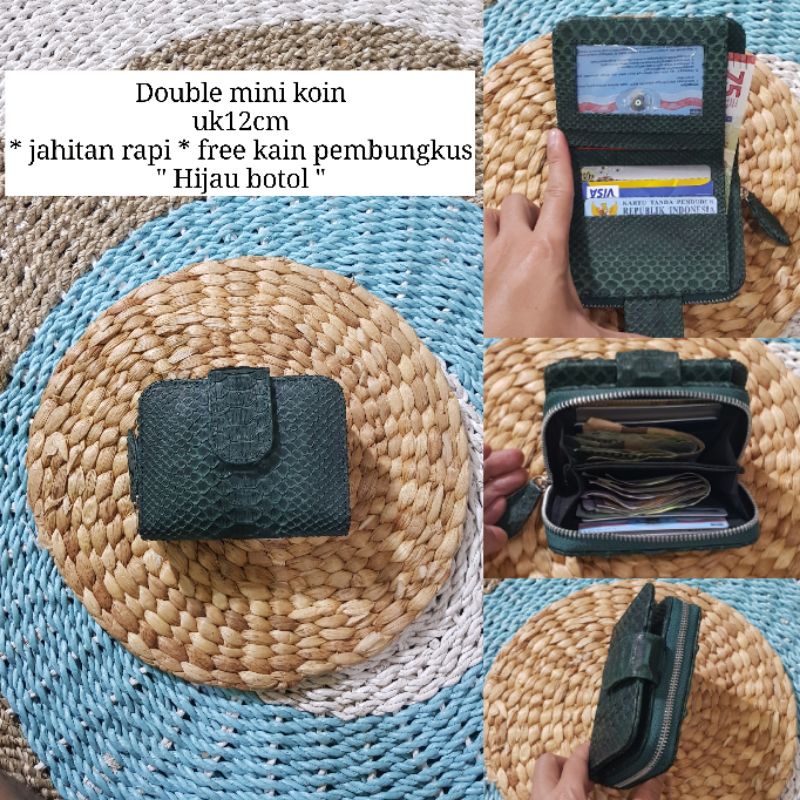 Jual dompet double mini koin uk12 | Shopee Indonesia