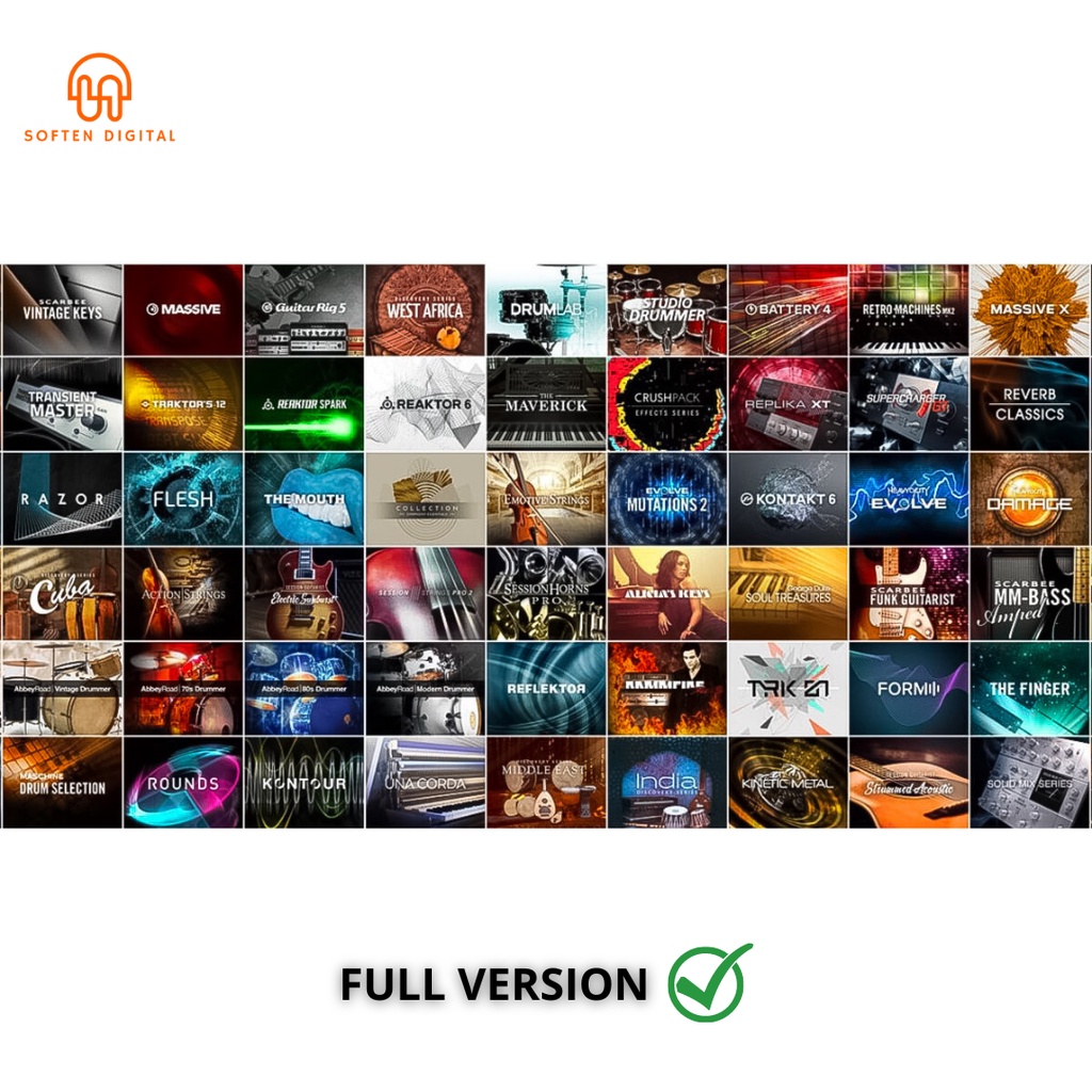 Jual Komplete 12 Native Instruments VST Plugin Audio processing ...