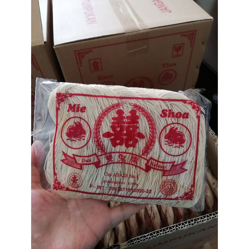 Jual MISUA CAP ABADI DUA KELINCI 100 GRAM MISOA DUA BANGAU MEE SUAH ...