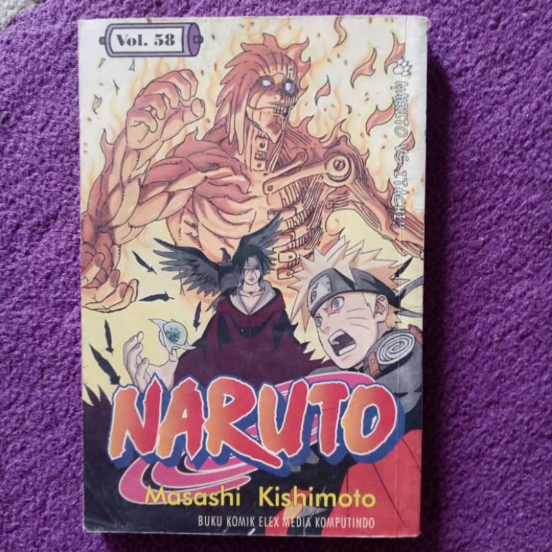 Jual Komik Naruto Vol 58 by Masashi Kishimoto | Shopee Indonesia