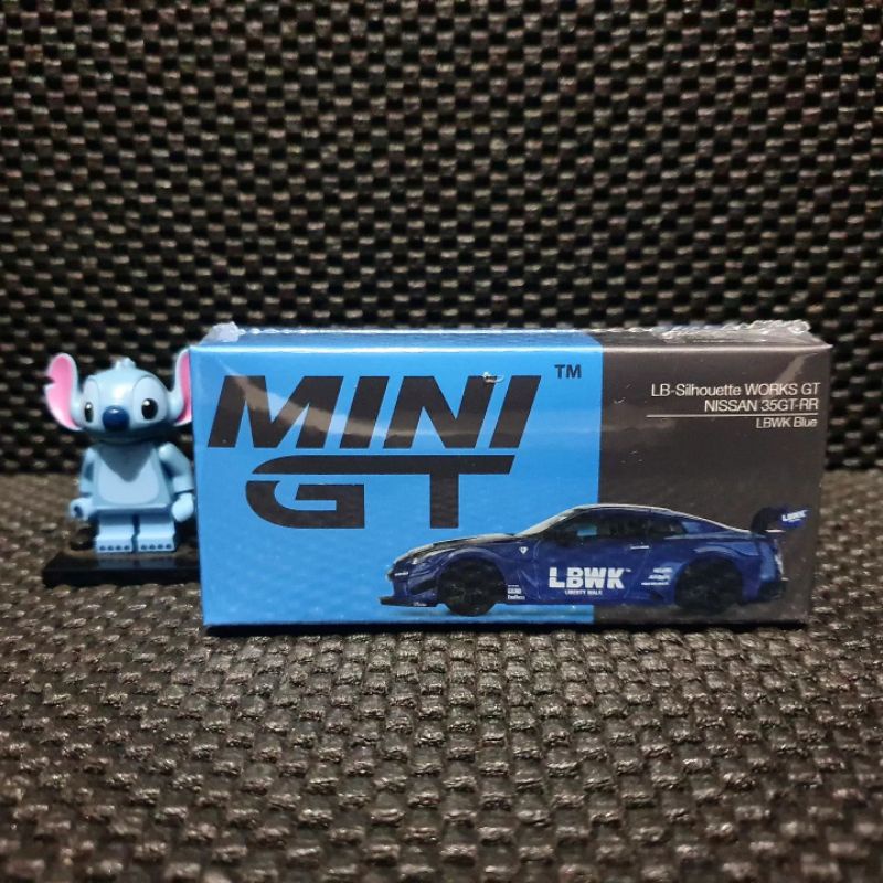 Jual Mini GT MiniGT LB Silhouette Works GT Nissan 35GT-RR LBWK Blue ...