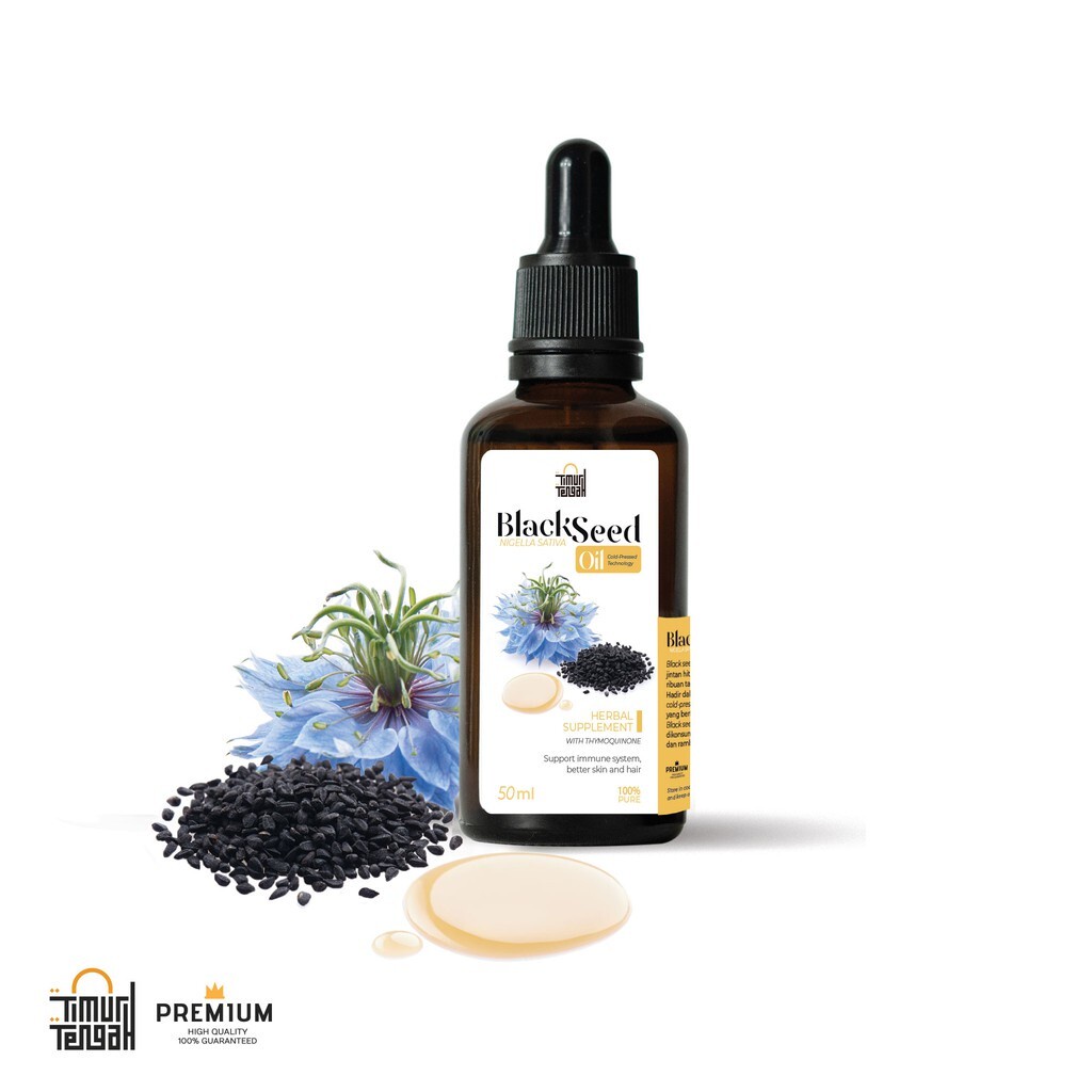 Jual Habbatussauda/Blackseeds Oil 50 ml Timur Tengah | Minyak Jinten ...