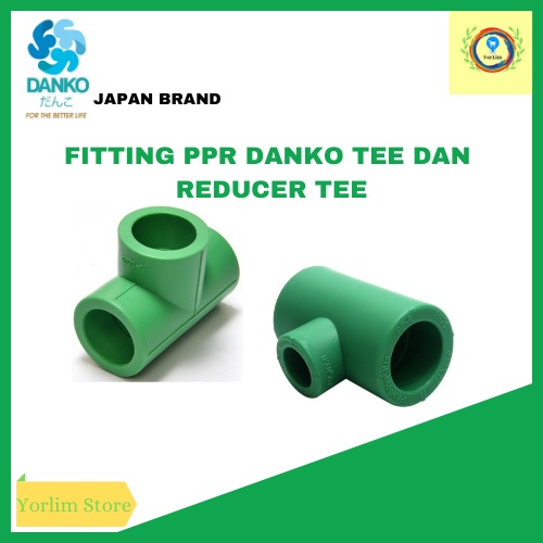 Jual FITTING PIPA PPR TEE/REDUCER TEE 1/2-1 INCH DANKO | Shopee Indonesia