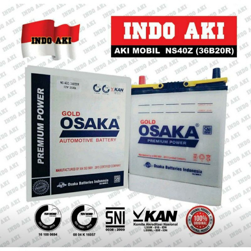 Jual AKI MOBIL NS40Z 36B20R AVANZA XENIA RUSH TERIOS GRAND MAX APV LUXIO CARRY ATOZ ORIGINAL ...