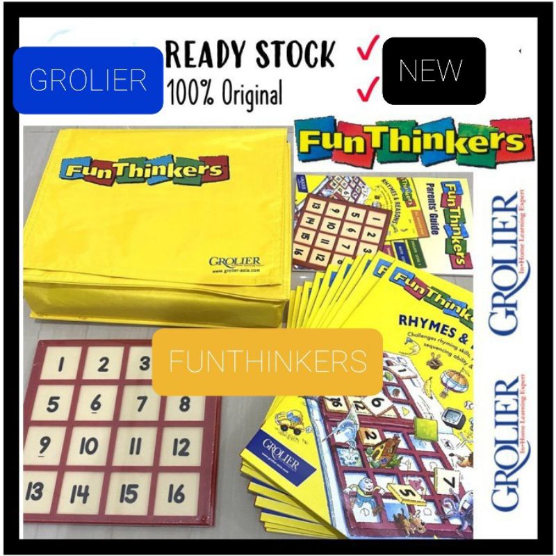 Jual FUN THINKERS GROLIER(Stock Ready) | Shopee Indonesia