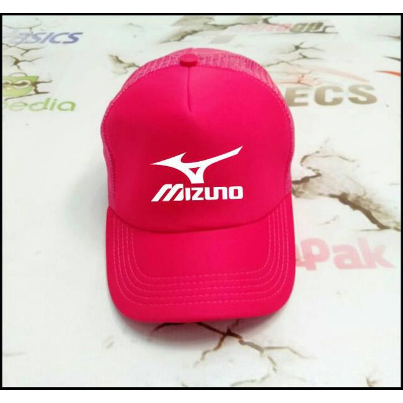 Jual Topi voli topi baseball MIZUNO basic topi jaring topi trucker ...
