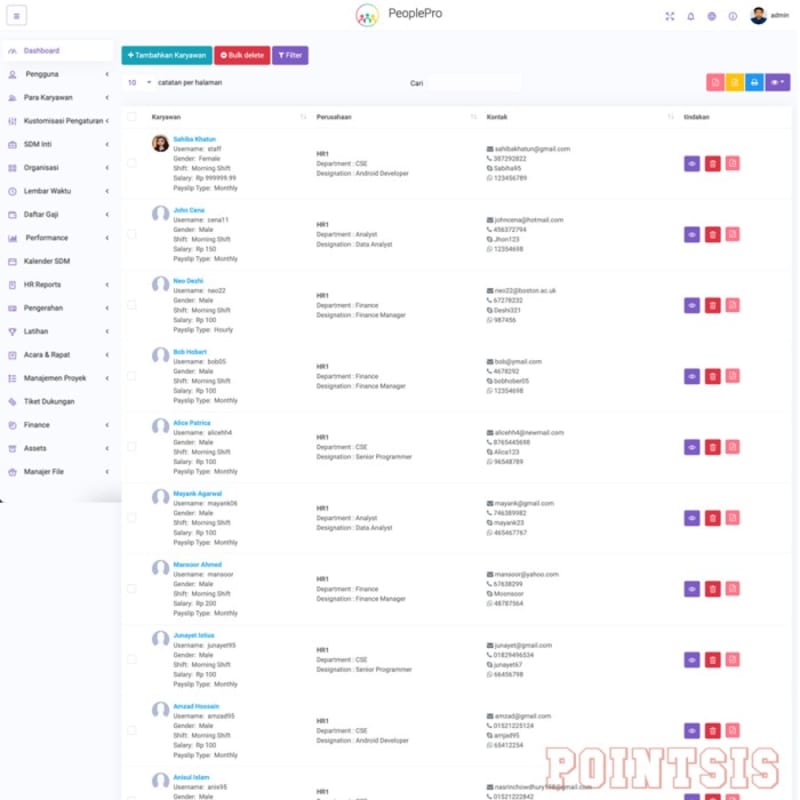 Jual Php Source Lengkap Aplikasi HRIS HRD Absensi Payroll Karyawan Laravel PHP Web | Shopee ...