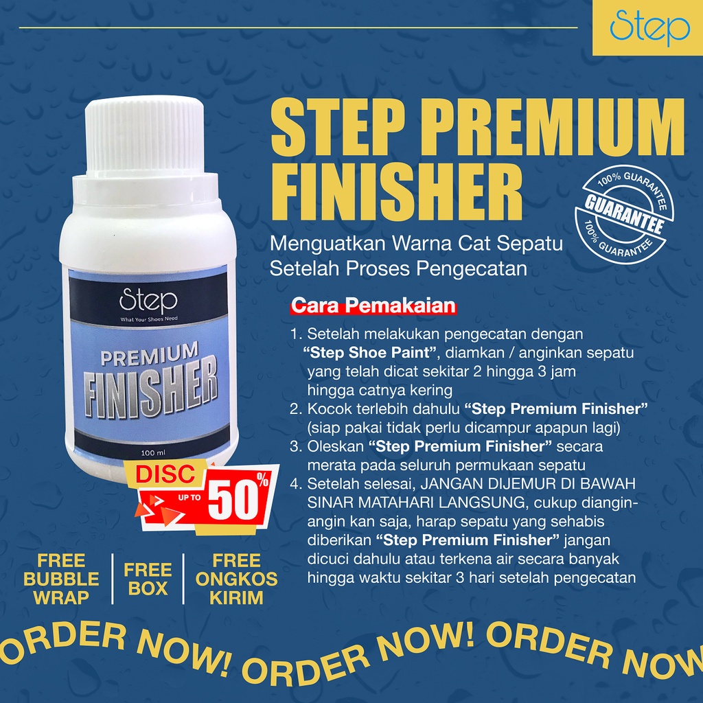 Jual FINISHER CAT SEPATU SHOE PAINT PEWARNA SEPATU PENGUAT CAT SEPATU ...