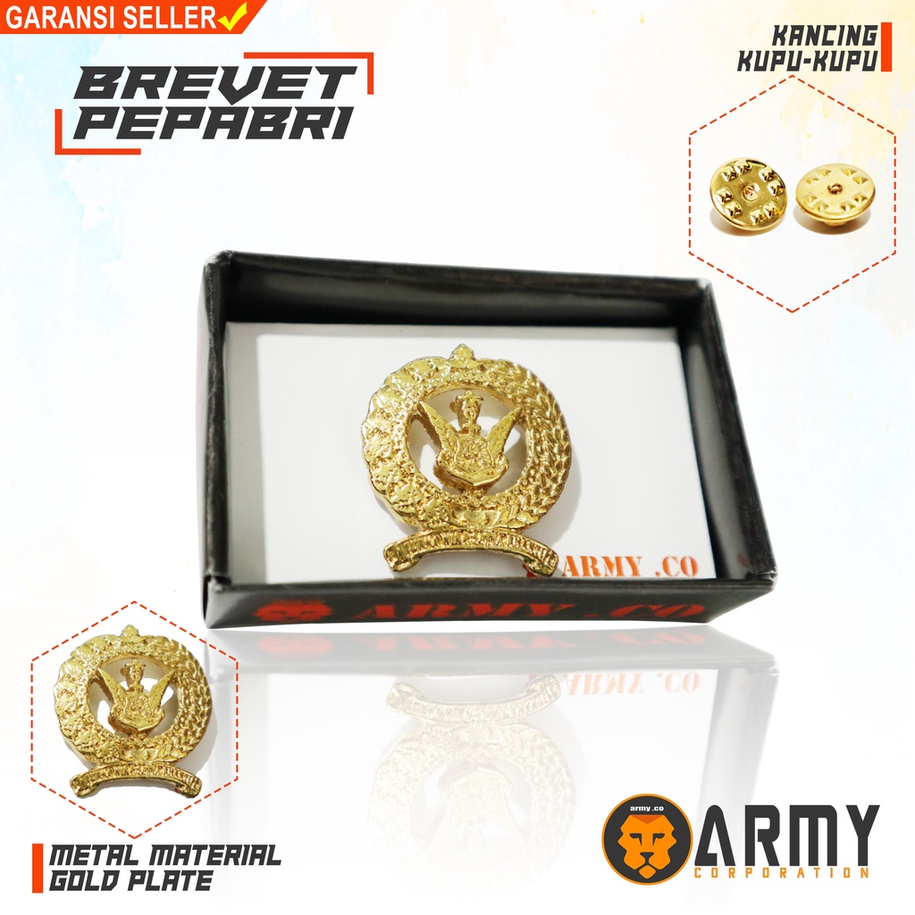 Jual Brevet pin emblem pepabri | Shopee Indonesia