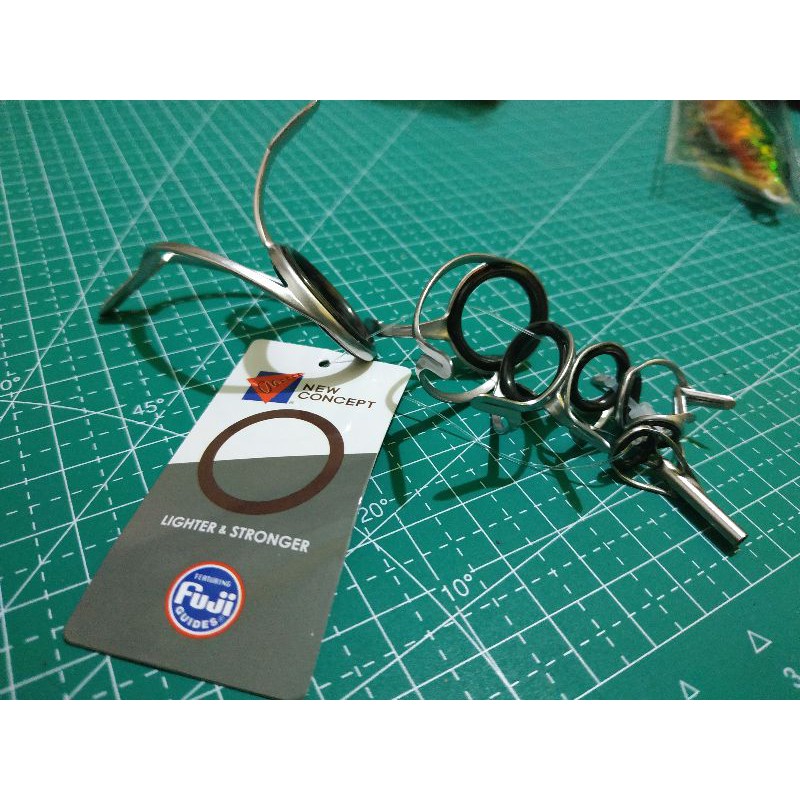 Jual RING GUIDE FUJI 1 SET SALT WATER KAKI 2 FUJI ORIGINAL | Shopee ...