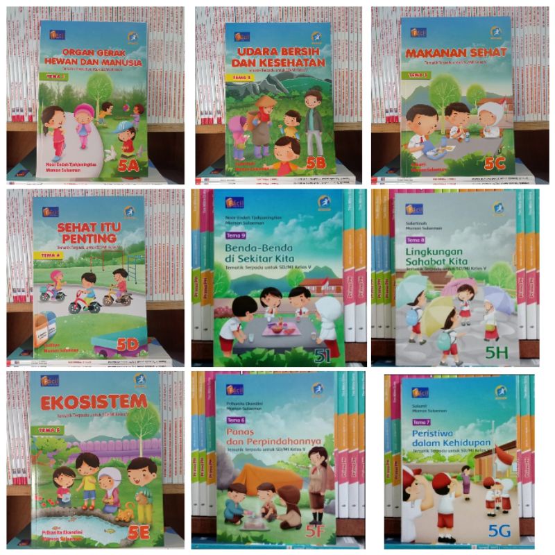 Jual Buku SD Tematik 5A 5B 5C 5D 5E 5F 5G 5H 5I Kelas 5 SD/MI Facil Revisi | Shopee Indonesia