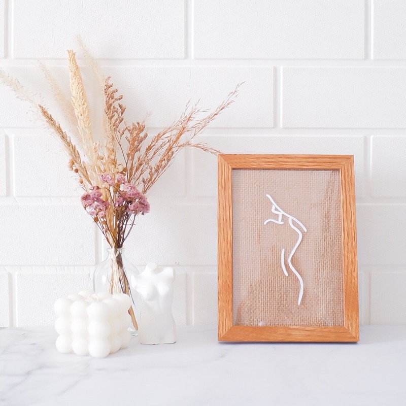 Jual FRAME PAJANGAN SCANDINAVIAN, PAJANGAN DINDING ARTLINE, FRAME ...