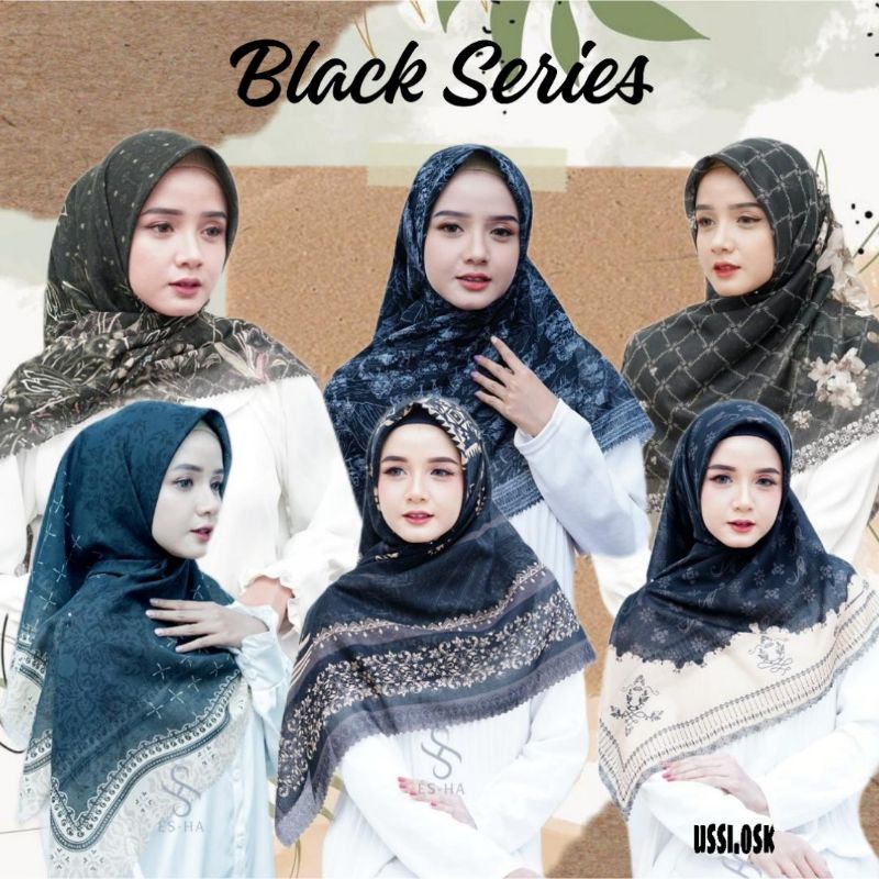 Jual SEGIEMPAT DENAY KW PREMIUM/SEGIEMPAT VOAL PREMIUM MOTIF BLACK SERIES | Shopee Indonesia