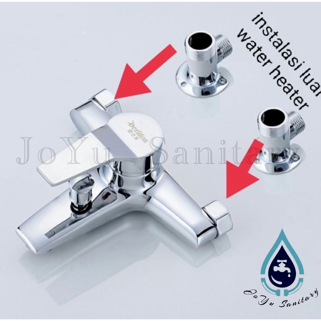 Jual Nepel instalasi Luar Kran shower Panas dingin stainless NP3 ...