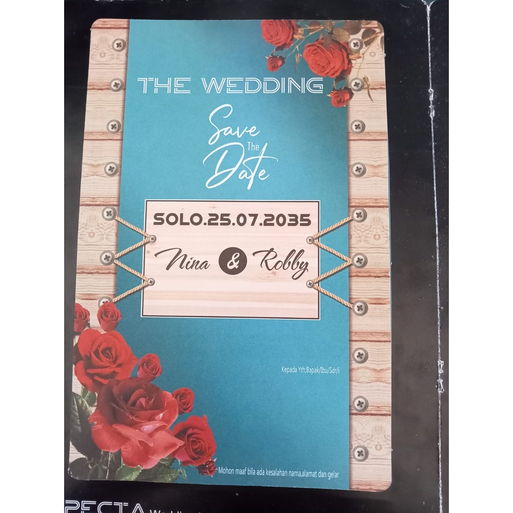 Jual Undangan Murah Pernikahan/Resepsi "SPECTA 013" | Shopee Indonesia