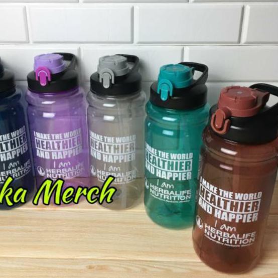 Jual SHOPEE MALL OBRAL [2 Liter] botol minum jumbo 2 liter herbalife ...