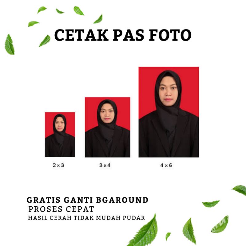 Jual CETAK PAS FOTO 1 HARI JADI | Shopee Indonesia