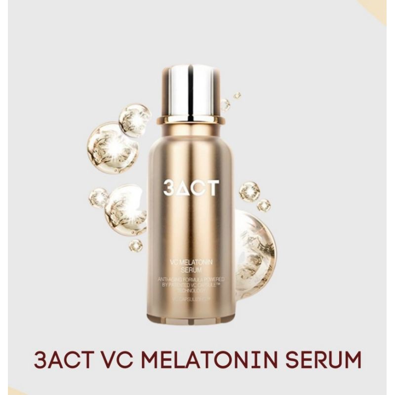 Jual 3ACT VC MELATONIN SERUM 25g | Shopee Indonesia