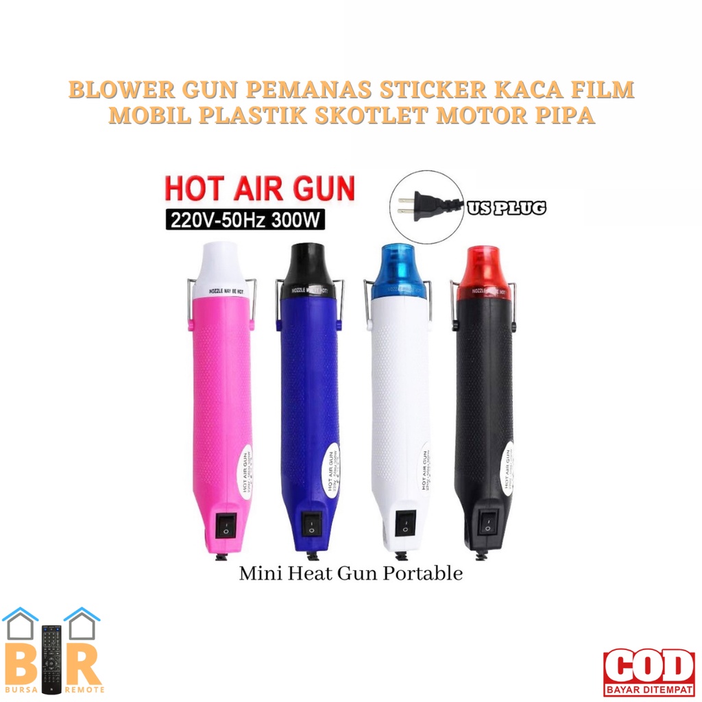 Jual Pemanas Sticker Kaca Film MOBIL PLASTIK Skotlet Motor Pipa BLOWER ...